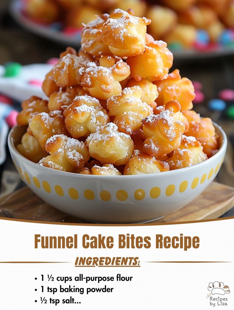 Funnel Cake Bites Recipe – Delicious Recipes
