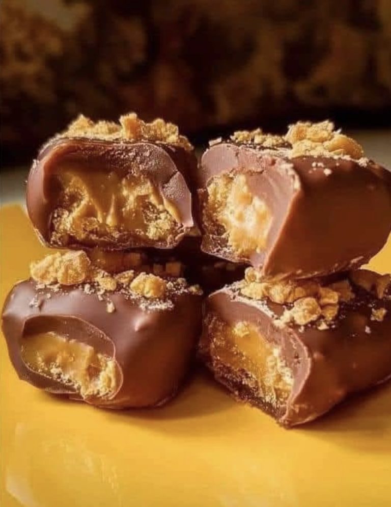 Caramel Crunch Chocolate Bites – Delicious Recipes