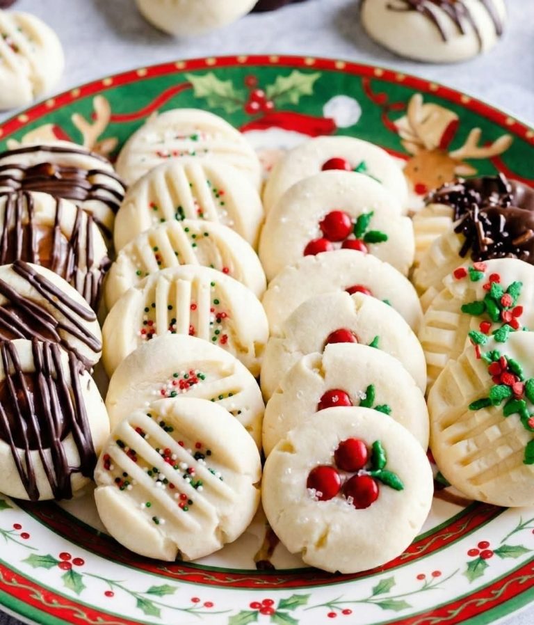 Whipped Shortbread Cookies – Delicious Recipes